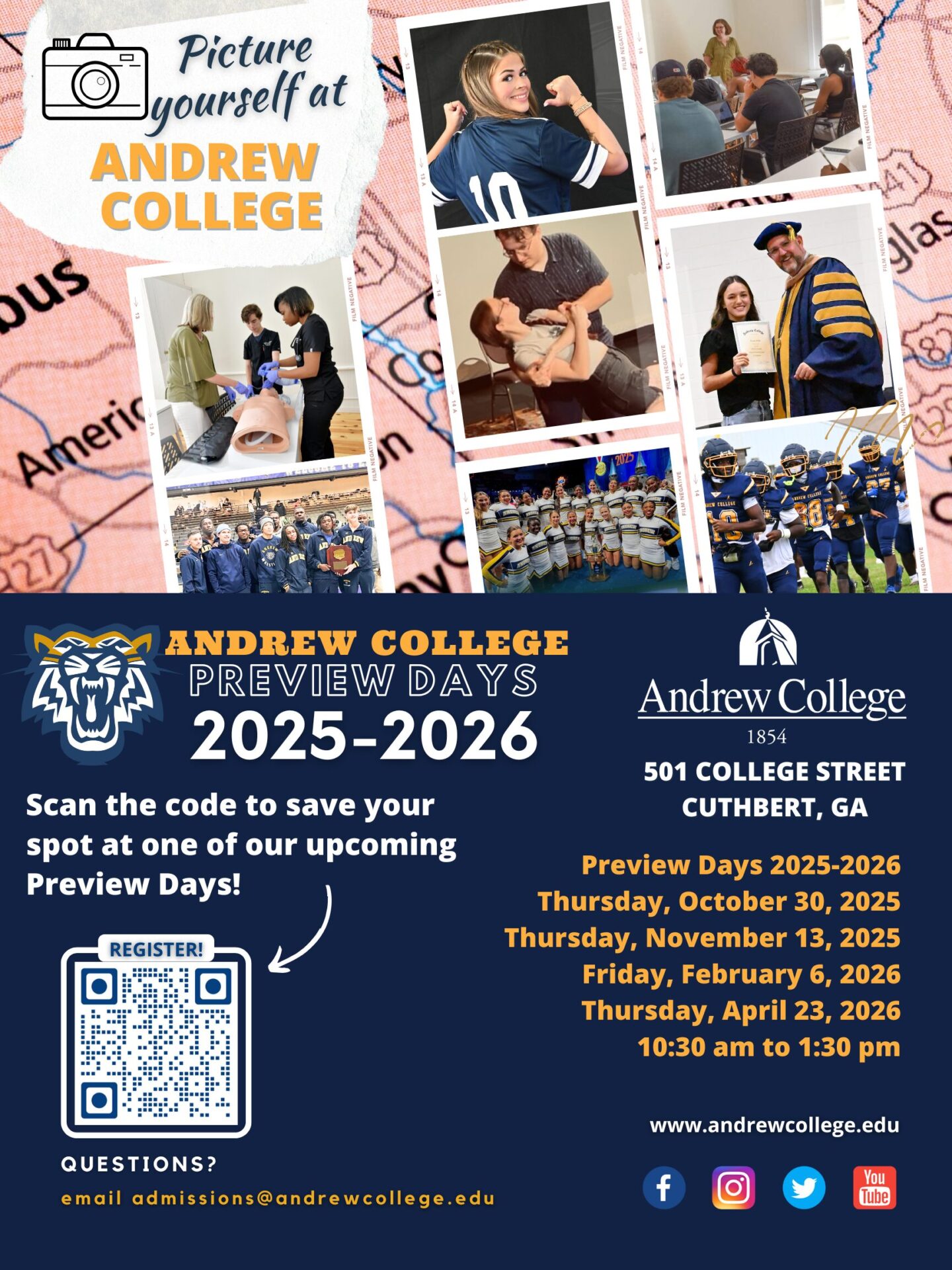 Visit Andrew College | Campus Tour