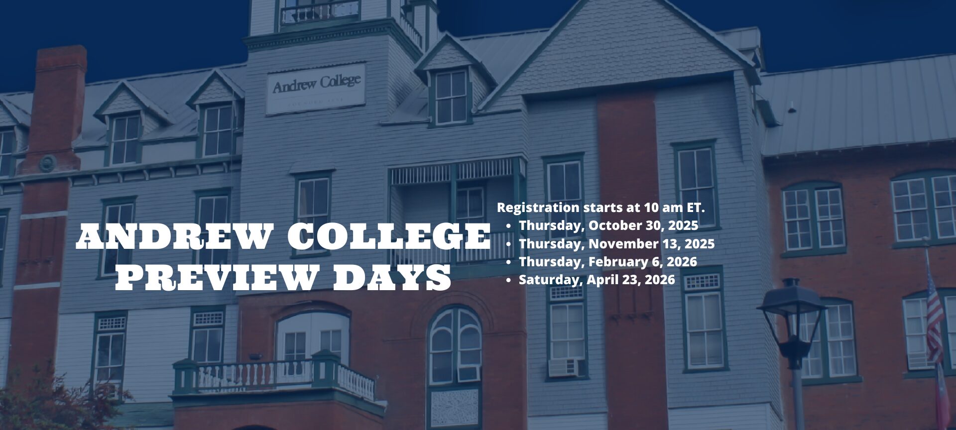 Andrew College | Private College offering Associate & Bachelor degrees